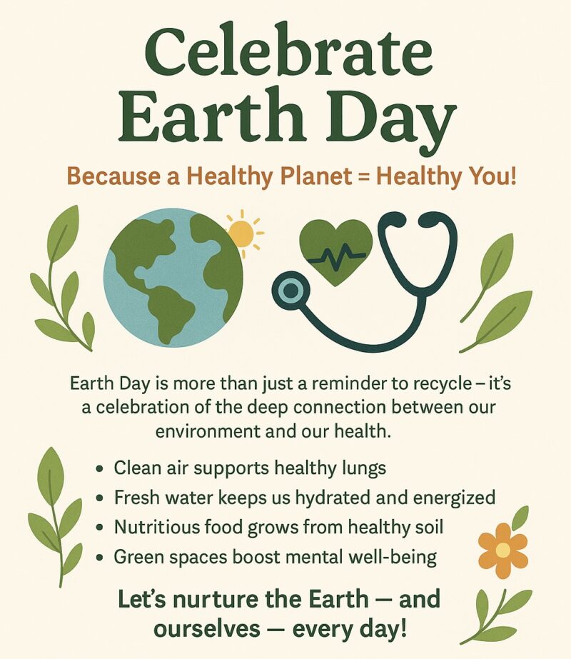 Celebrate Earth Day Because a Healthy Planet = Healthy You! – Family ...